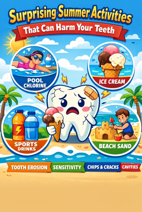 The Surprising Summer Activity That Can Harm Your Teeth